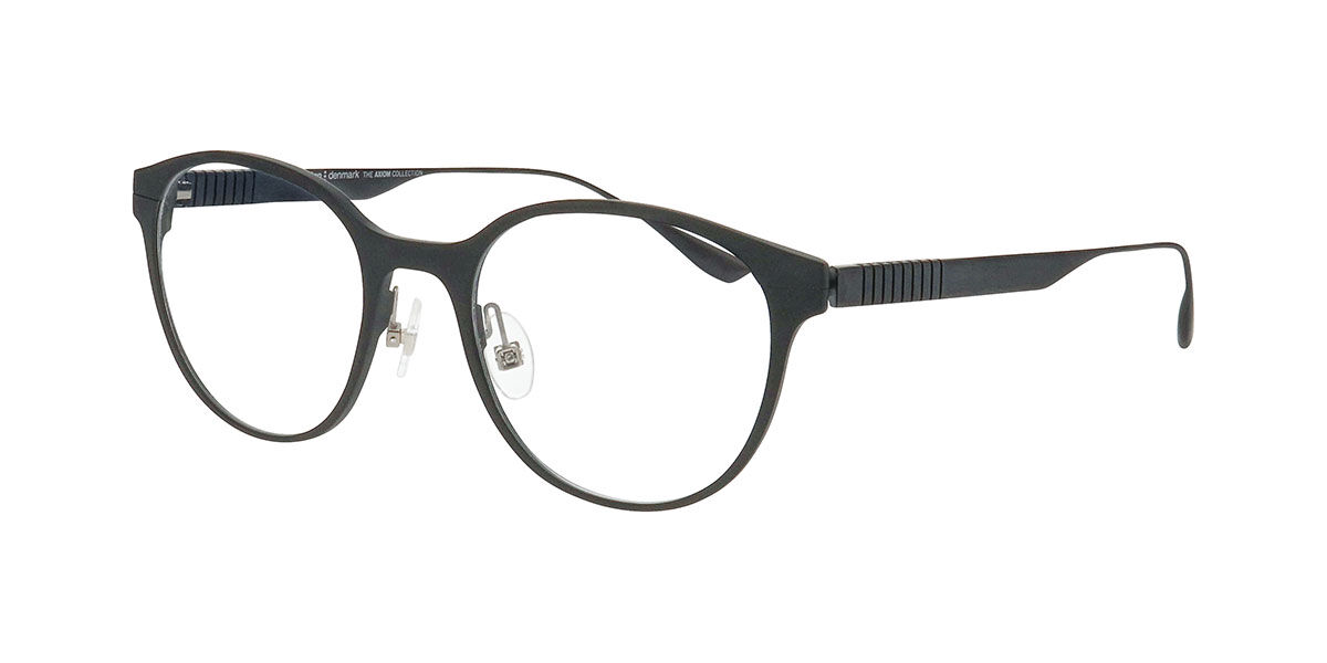 Prodesign Proflex 1 6031 Oval Matte Dark Black Brillen ...